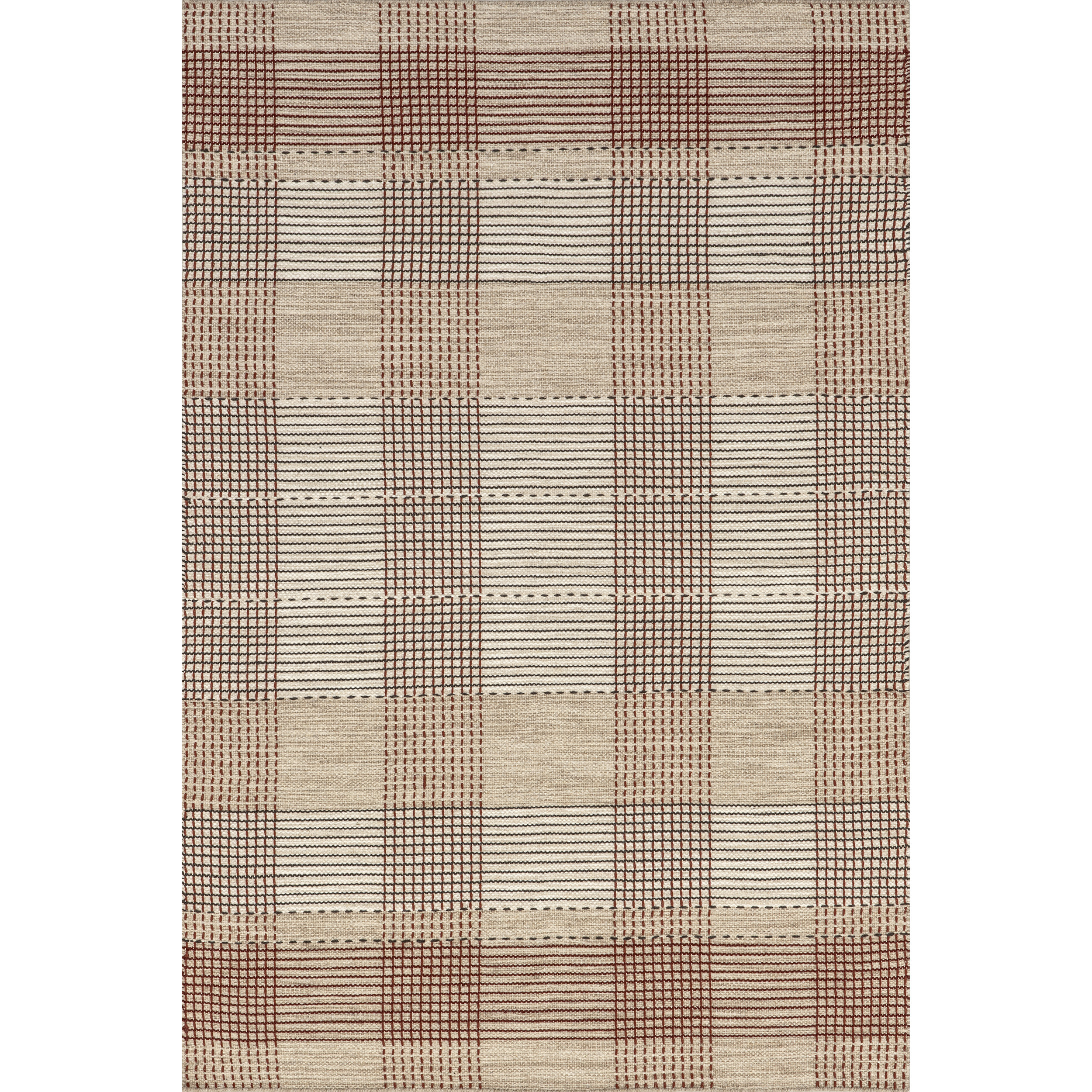 Laurel Foundry Modern Farmhouse® Hurst Plaid Wool Area Rug & Reviews ...