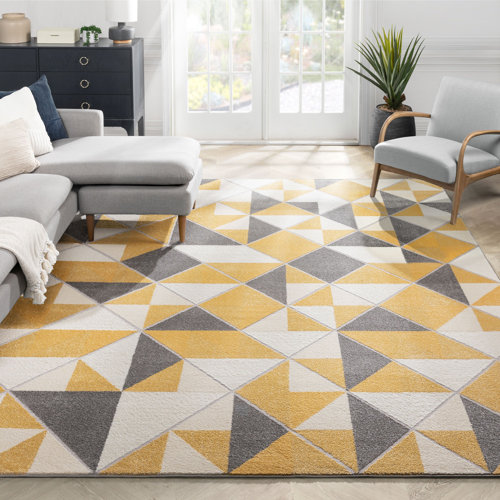 Yellow & Gold Area Rugs You'll Love | Wayfair