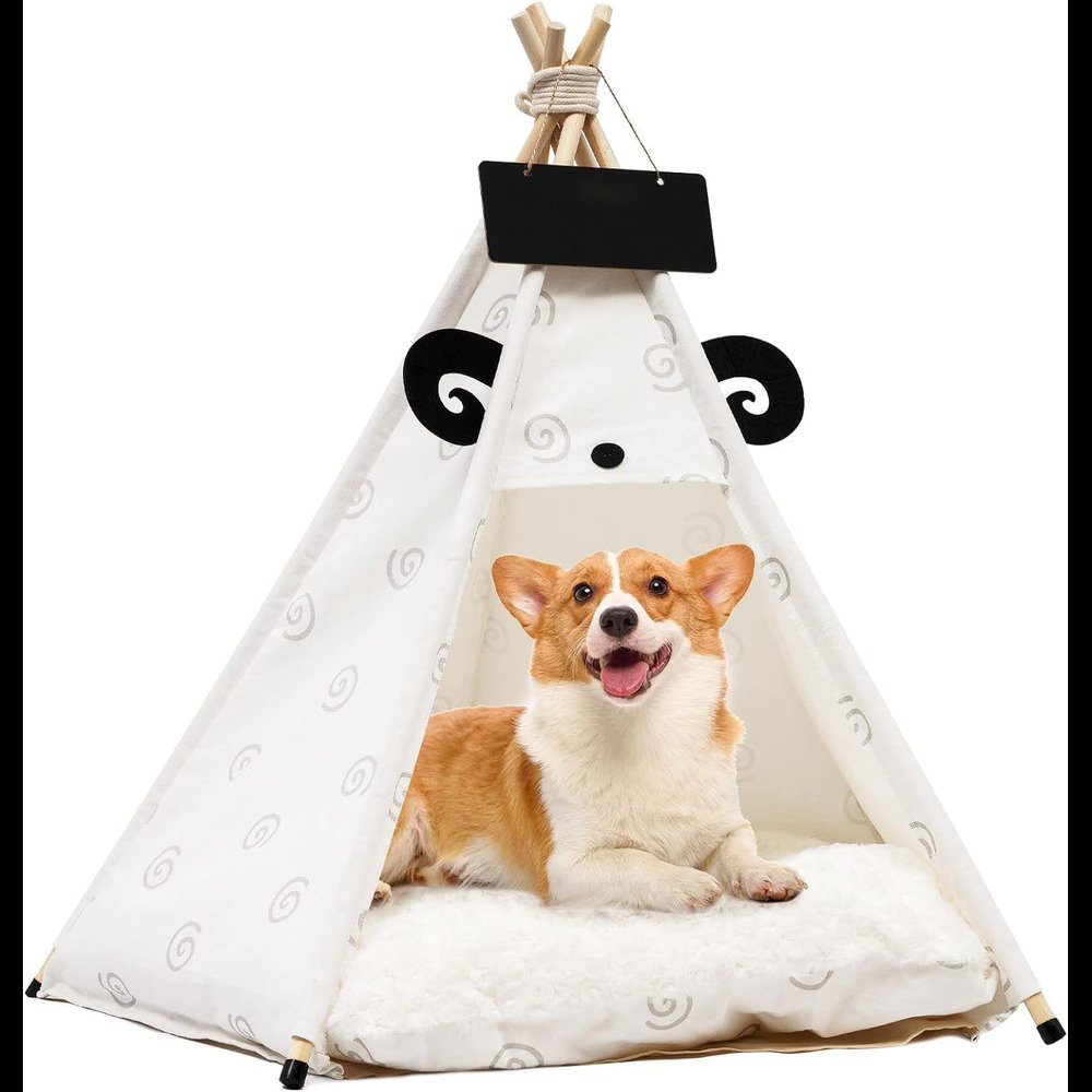 Tucker Murphy Pet™ Puppies House With Bed Pet Tent Bed Indoor Outdoor ...