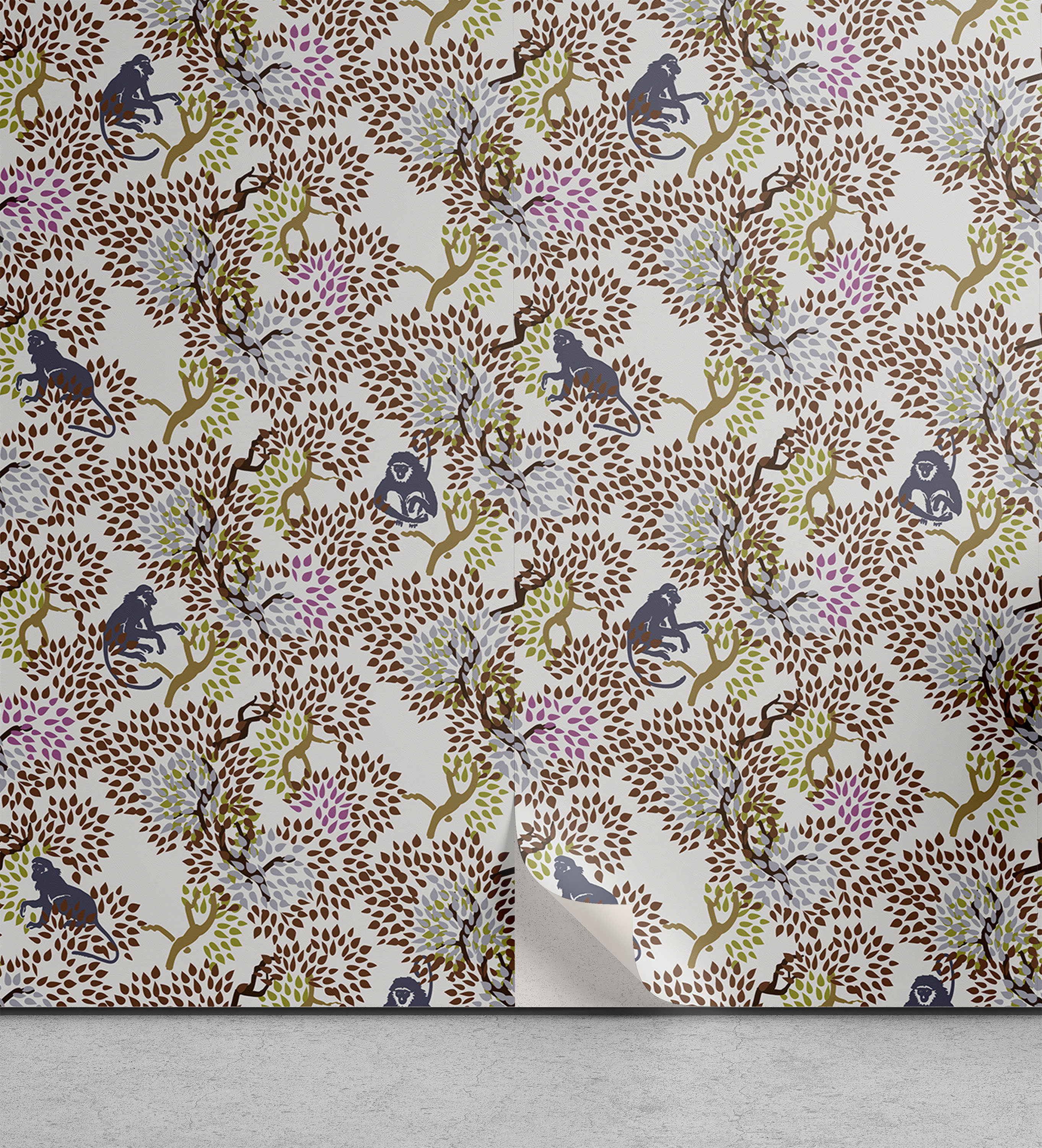 Winston Porter Irline Wild Peel and Stick Wallpaper Panel - Wayfair Canada
