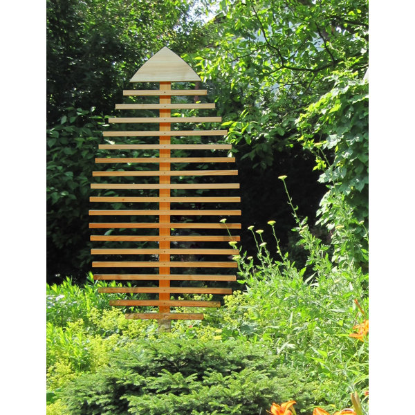 Dakota Fields 160cm H x 84cm W Wood Curved Trellis | Wayfair.ie
