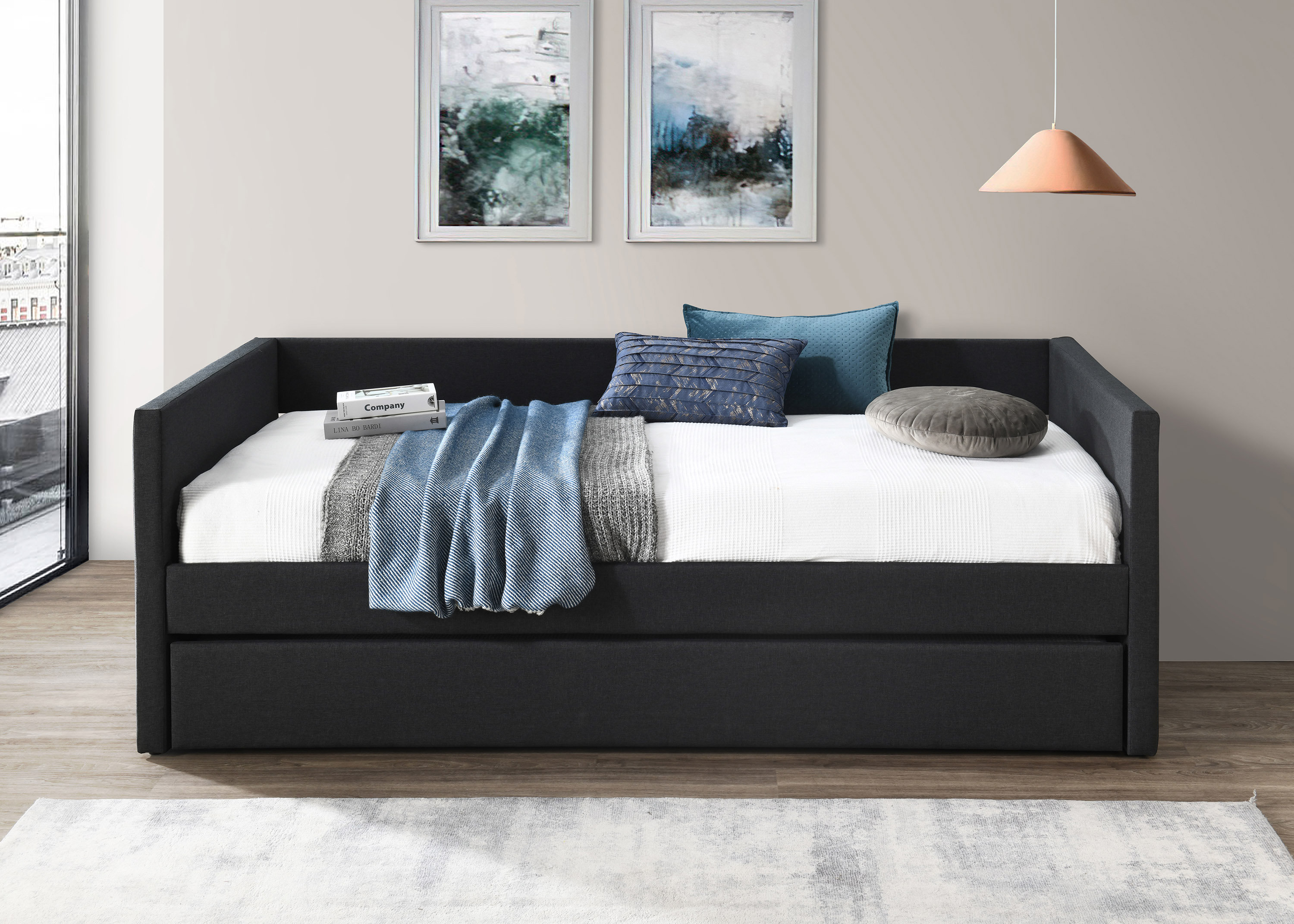 Latitude Run® Syris Twin Daybed with Trundle & Reviews - Wayfair Canada