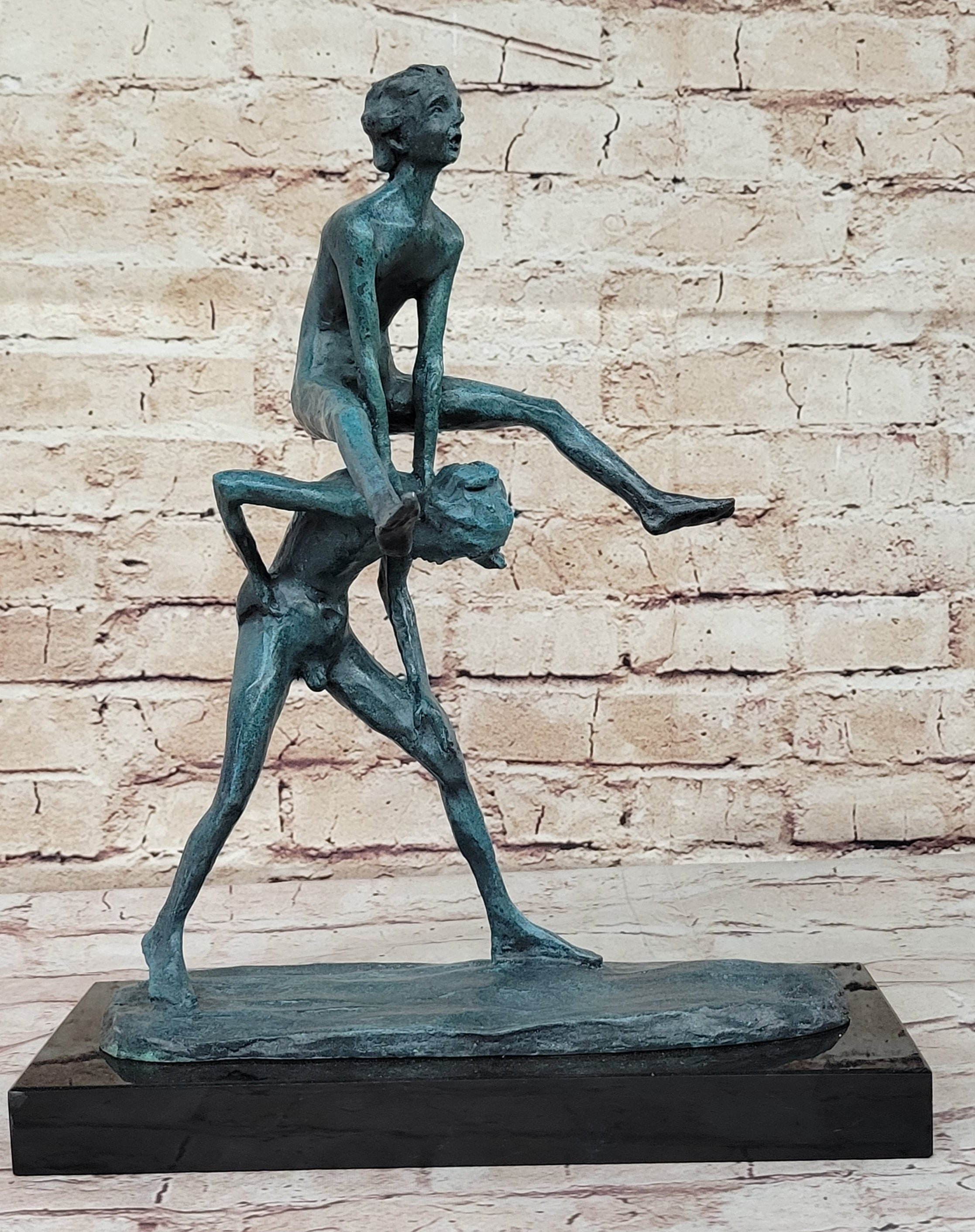 Red Barrel Studio® Tomasko Collectible Decorator Real Bronze Sculpture ...