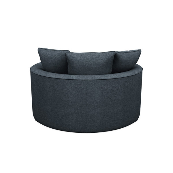 Wade Logan® Ashonte Upholstered Barrel Chair & Reviews | Wayfair