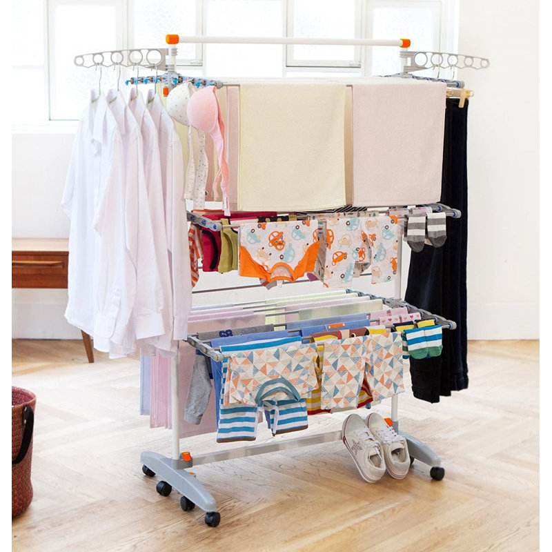 Rebrilliant Folding Drying Rack & Reviews | Wayfair