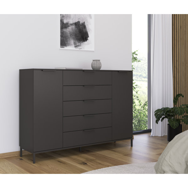 Brayden Studio Azaleyah 5 - Drawer Chest of Drawers | Wayfair.co.uk