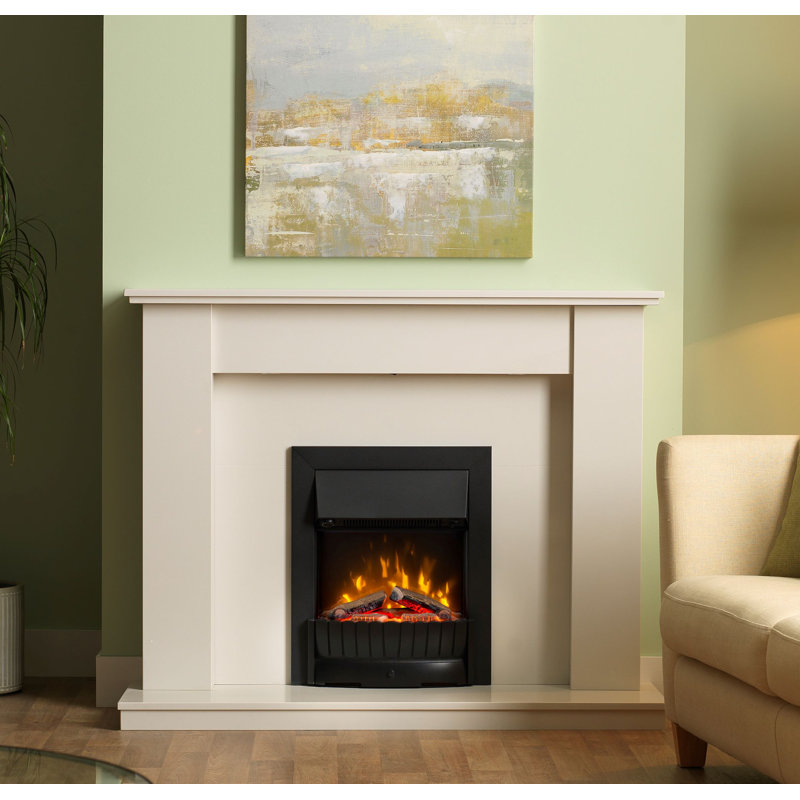 Dimplex Clement Optiflame Inset Flame Effect Electric Fire with Logs ...