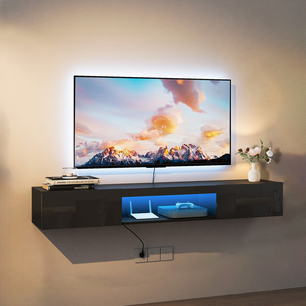 Ivy Bronx Jadarius 63.01'' Media Console - Wayfair Canada