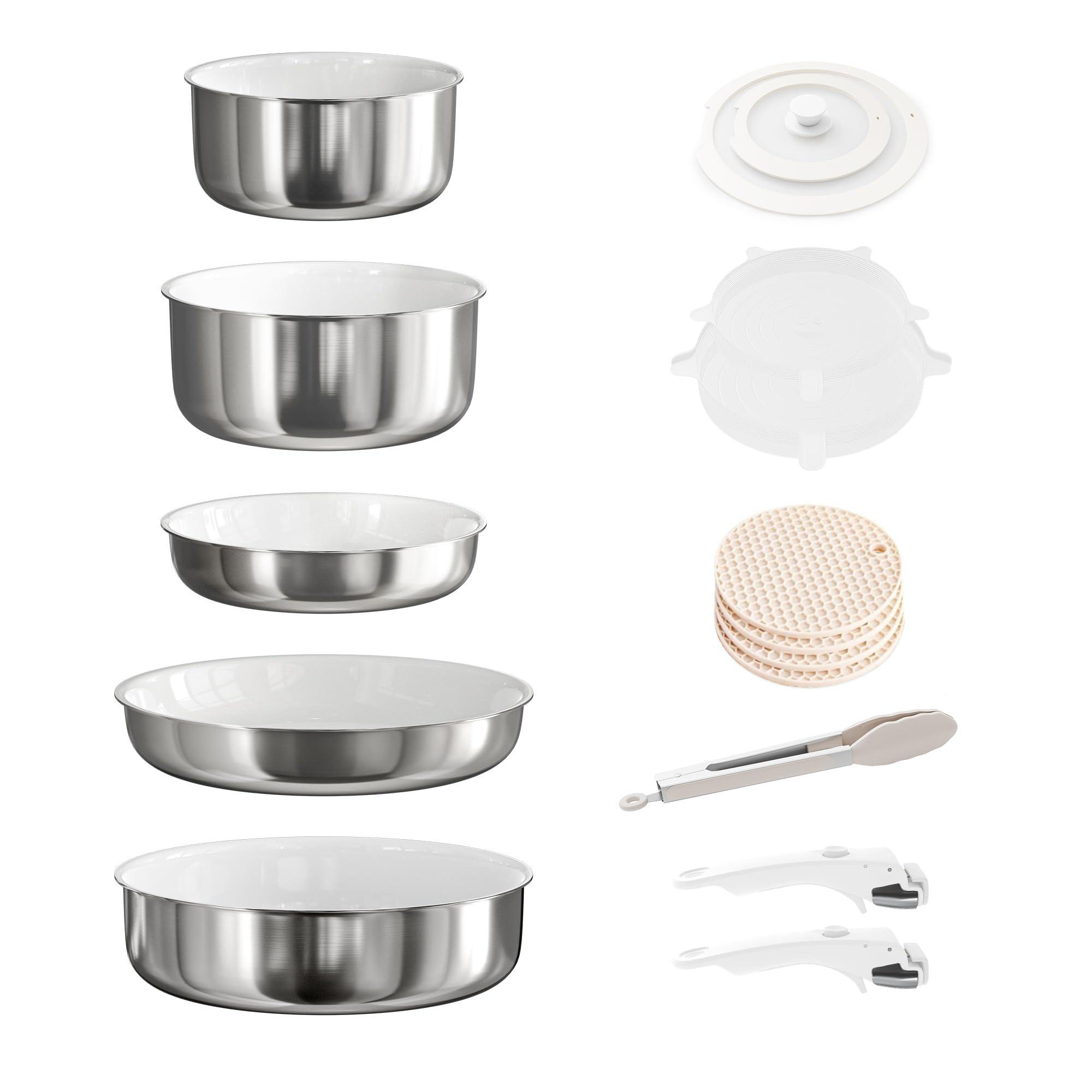 COEN 5-Piece Nonstick Cookware Set | Wayfair