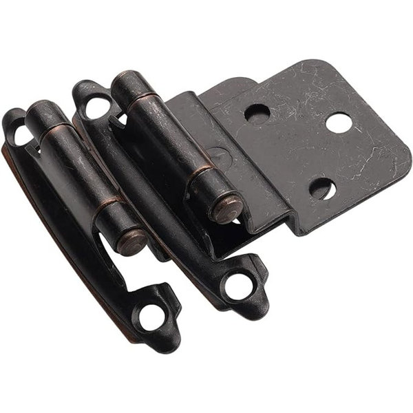 Decobasics 3/8" Inset/Offset Cabinet Hinge, Self Closing | Wayfair