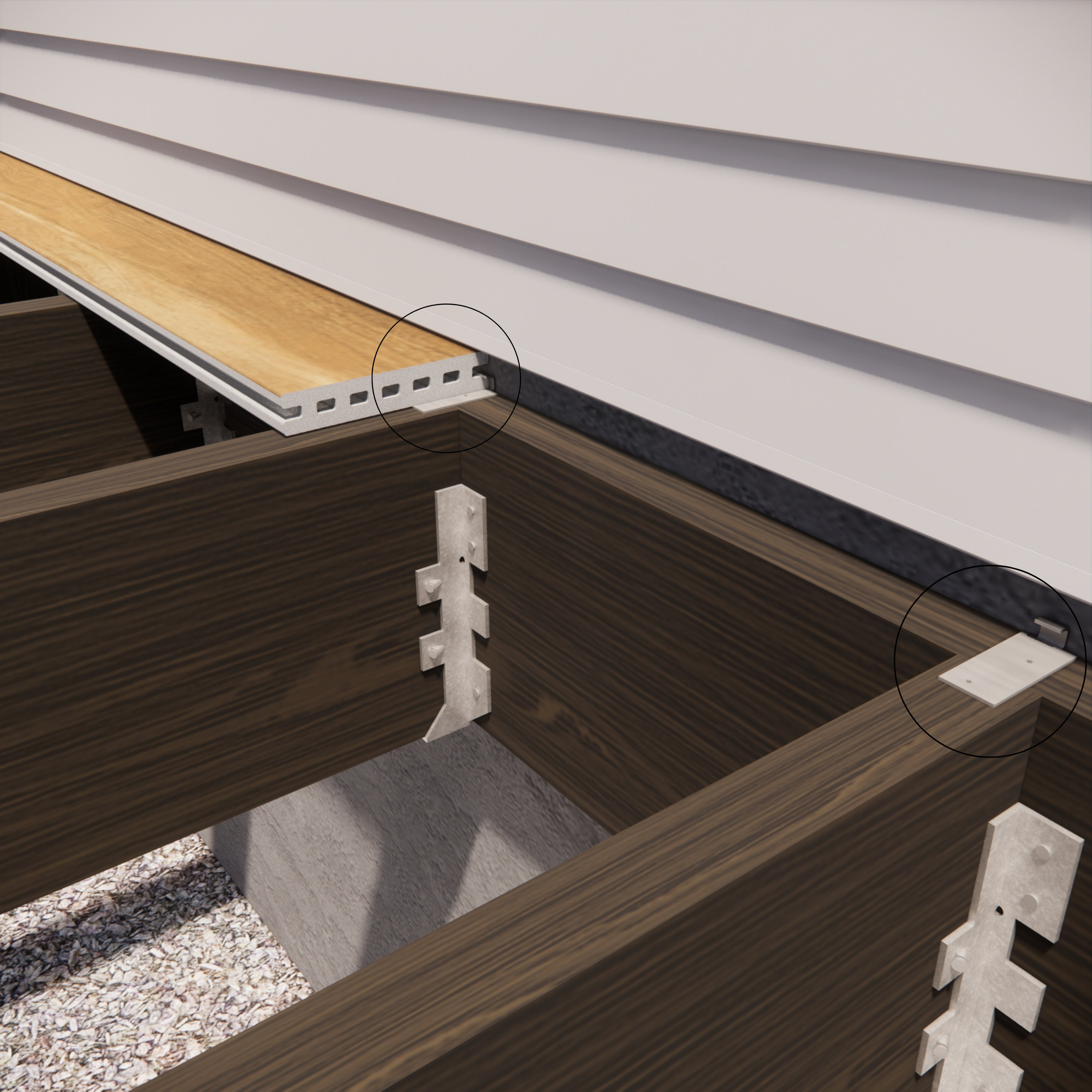 Tanzite StoneDecks Starter Clip Fastener for Wood | Wayfair