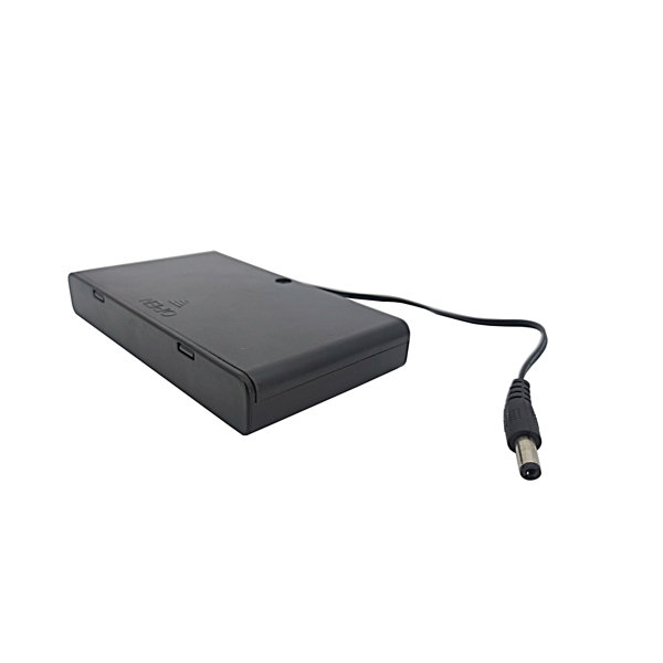 FixtureDisplays Aa Battery Housing Holds 8 Batteries Holder 12V Power ...