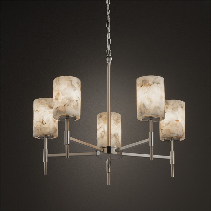 Wade Logan® Bouzoun 5 - Light Dimmable Classic / Traditional Chandelier ...