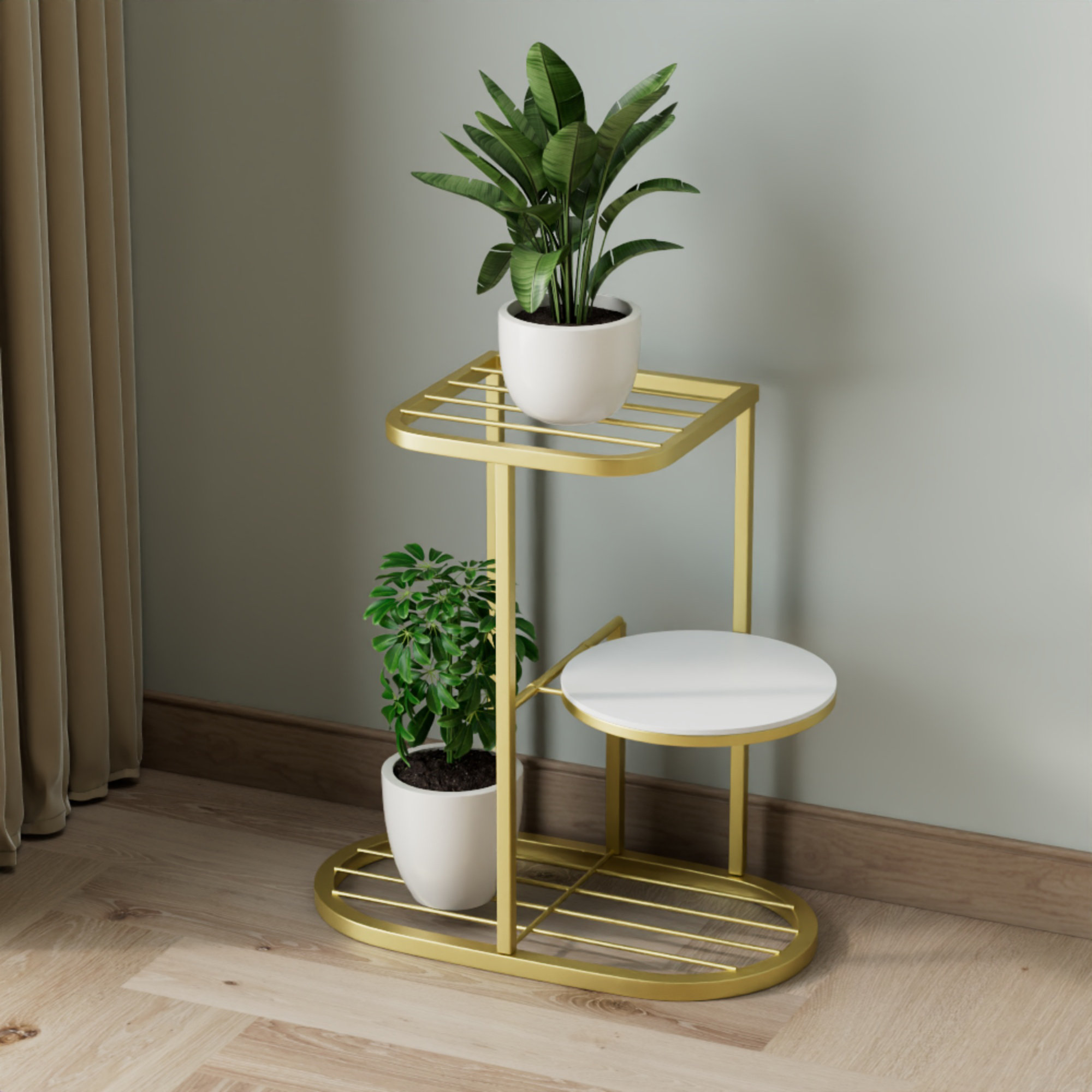 Latitude Run® Netflix Flower Stand Three Tier - Wayfair Canada