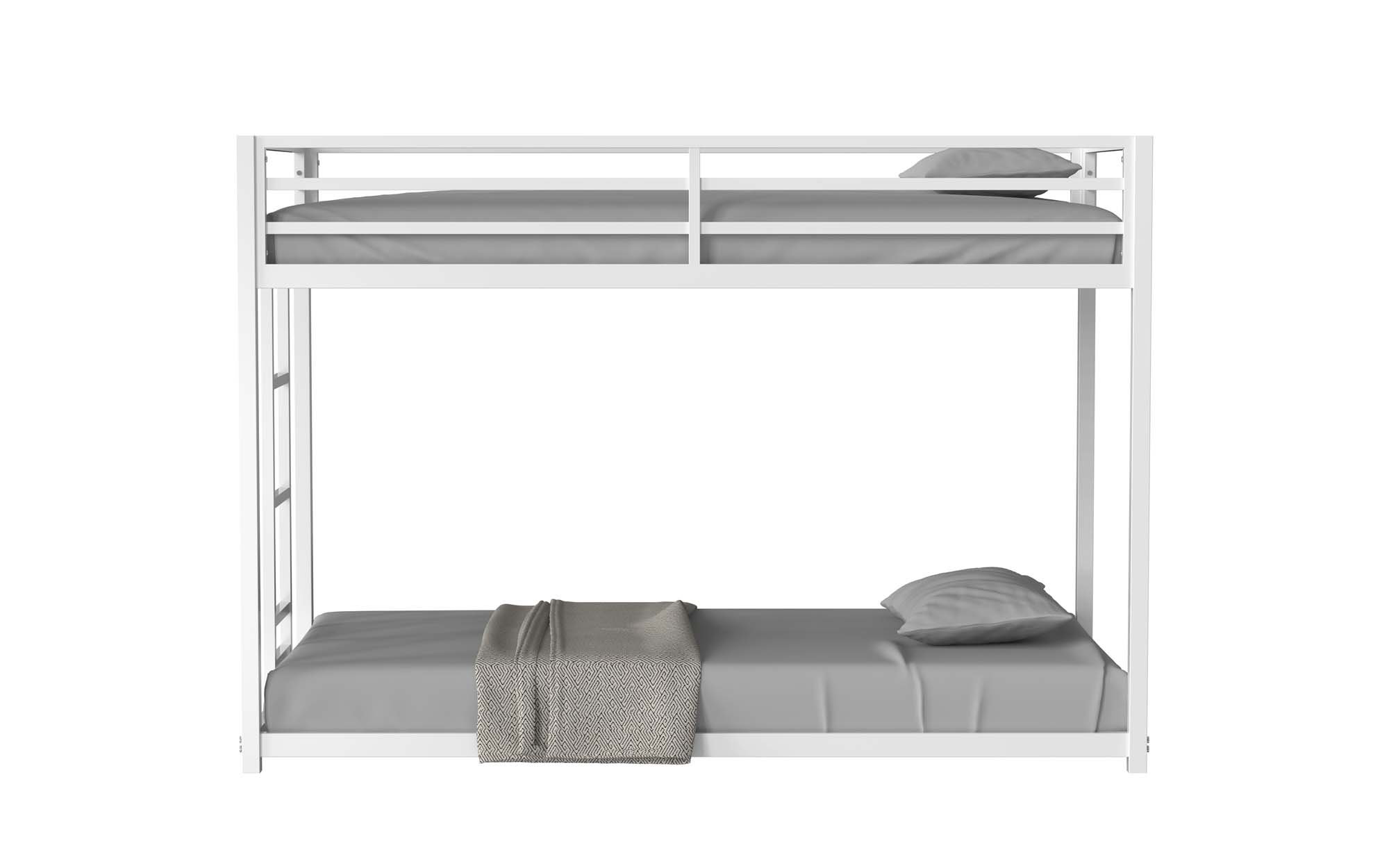 Isabelle & Max™ Adam Sturdy Full Over Full Bunk Bed Metal For Kids And ...