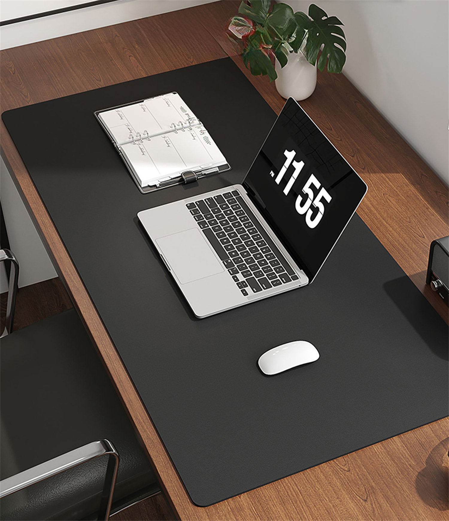 Inbox Zero Maricielo Leather / Faux Leather Desk Pad | Wayfair