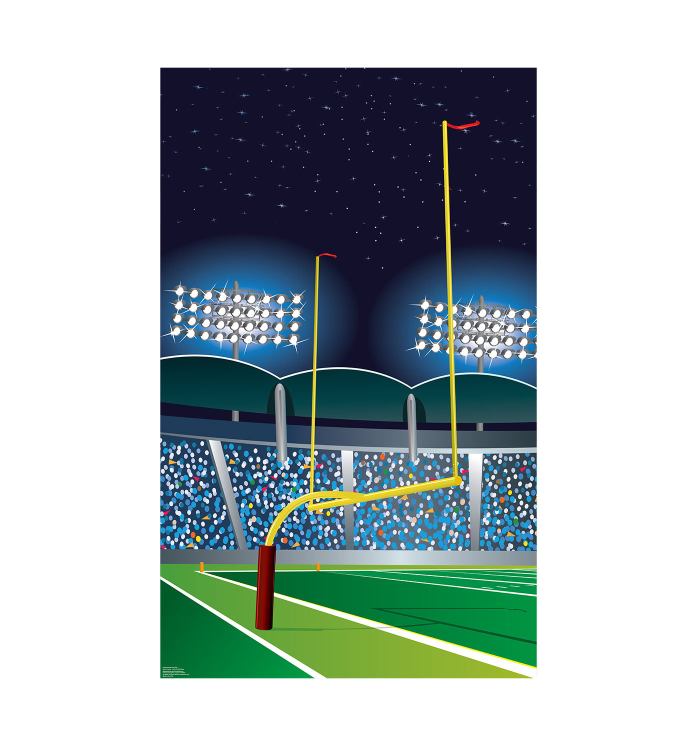 Advanced Graphics Football Goal Post Standup | Wayfair
