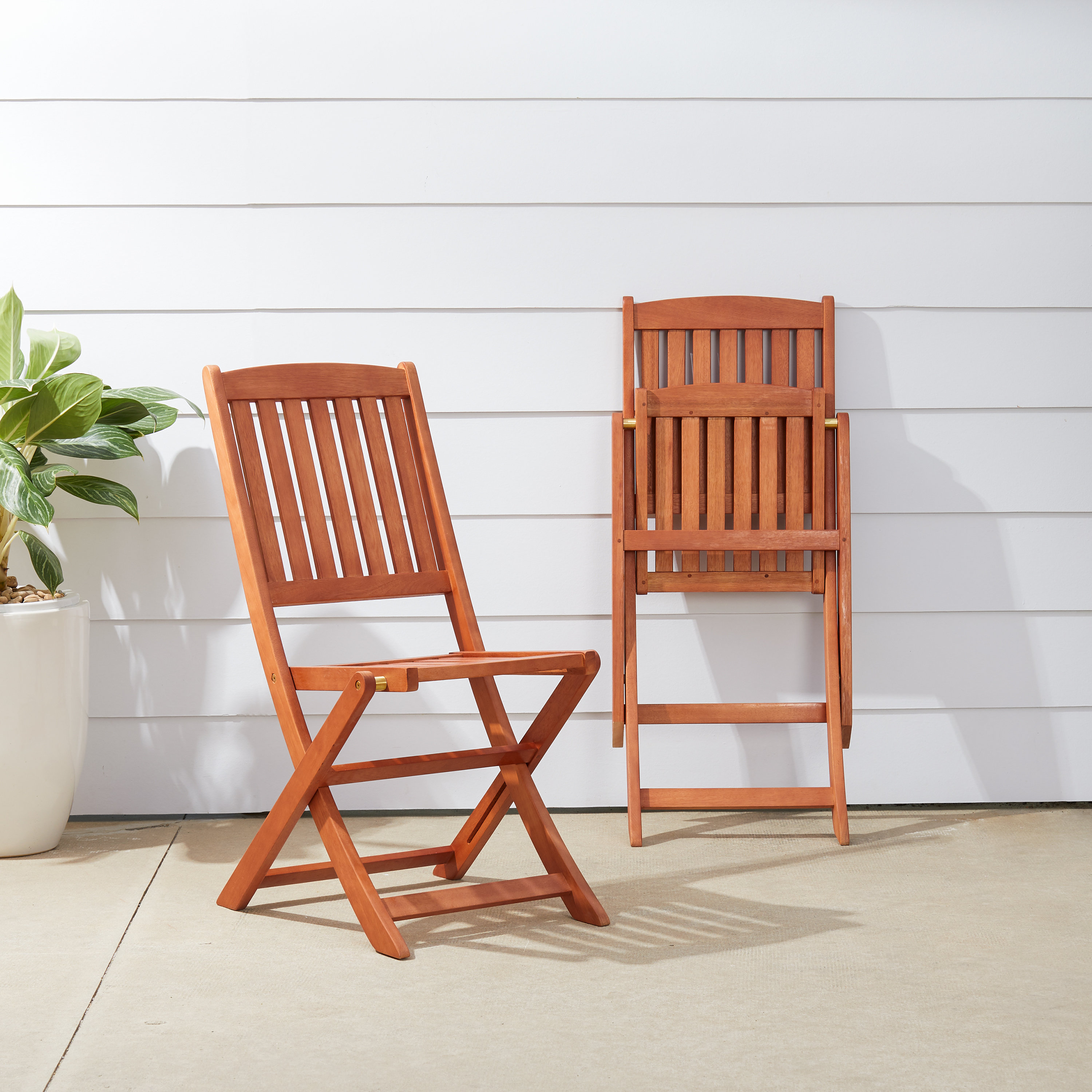 Lark Manor™ Aleha Folding Patio Dining Chair & Reviews | Wayfair