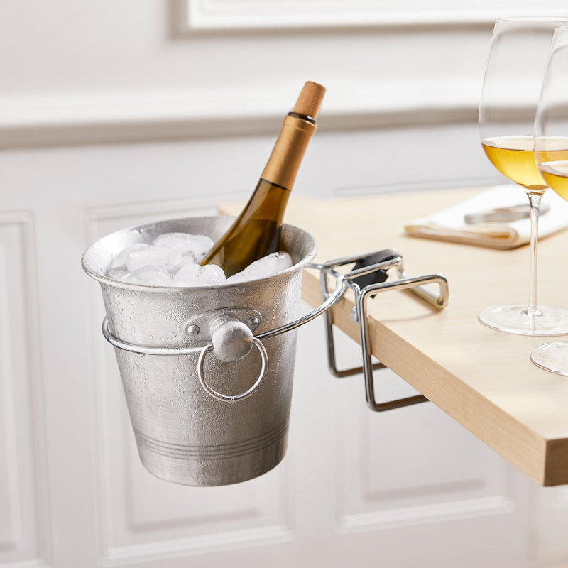 Wine Enthusiast Table-Mounted Wine Bottle Chiller | Wayfair
