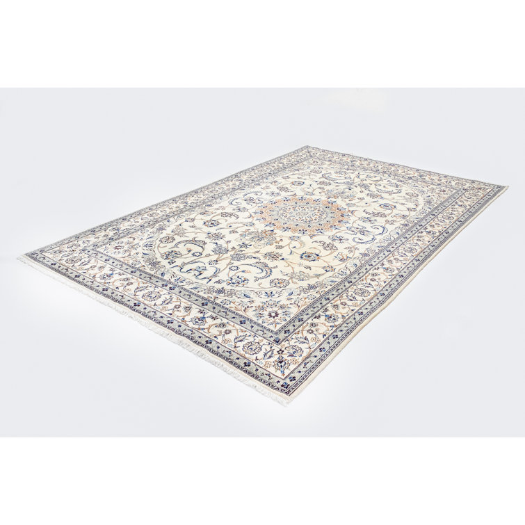 Fleur De Lis Living Jayde Hand Knotted Beige Indoor/Outdoor Rug ...