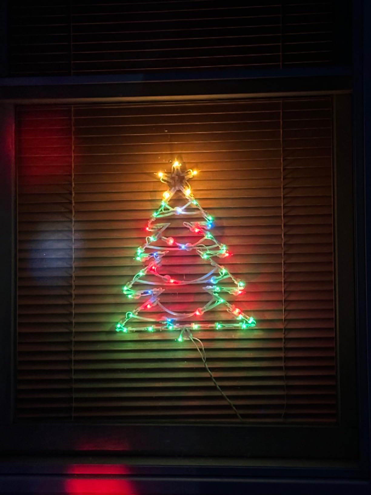 The Holiday Aisle® Pack of 4 Sign Colour Lighted,Christmas Window ...