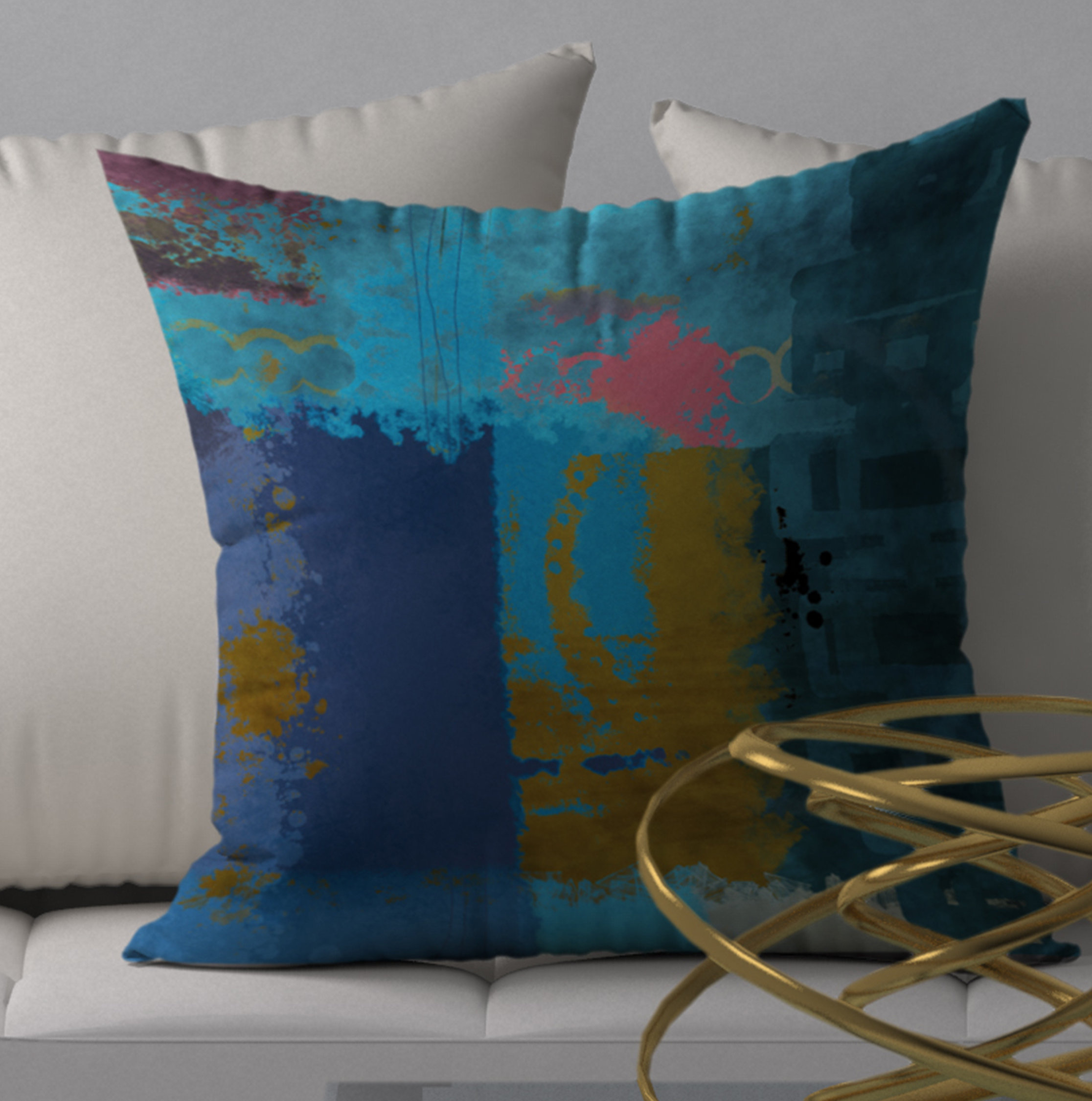 LeRoi Products Plump Exhilaration Square Pillow Cover & Insert | Wayfair