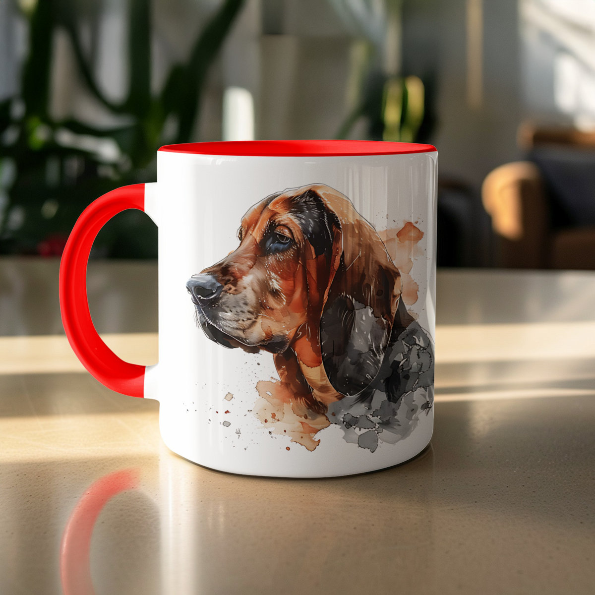 East Urban Home Set of 3 – Nova Scotia Toller Watercolor Design 11oz ...