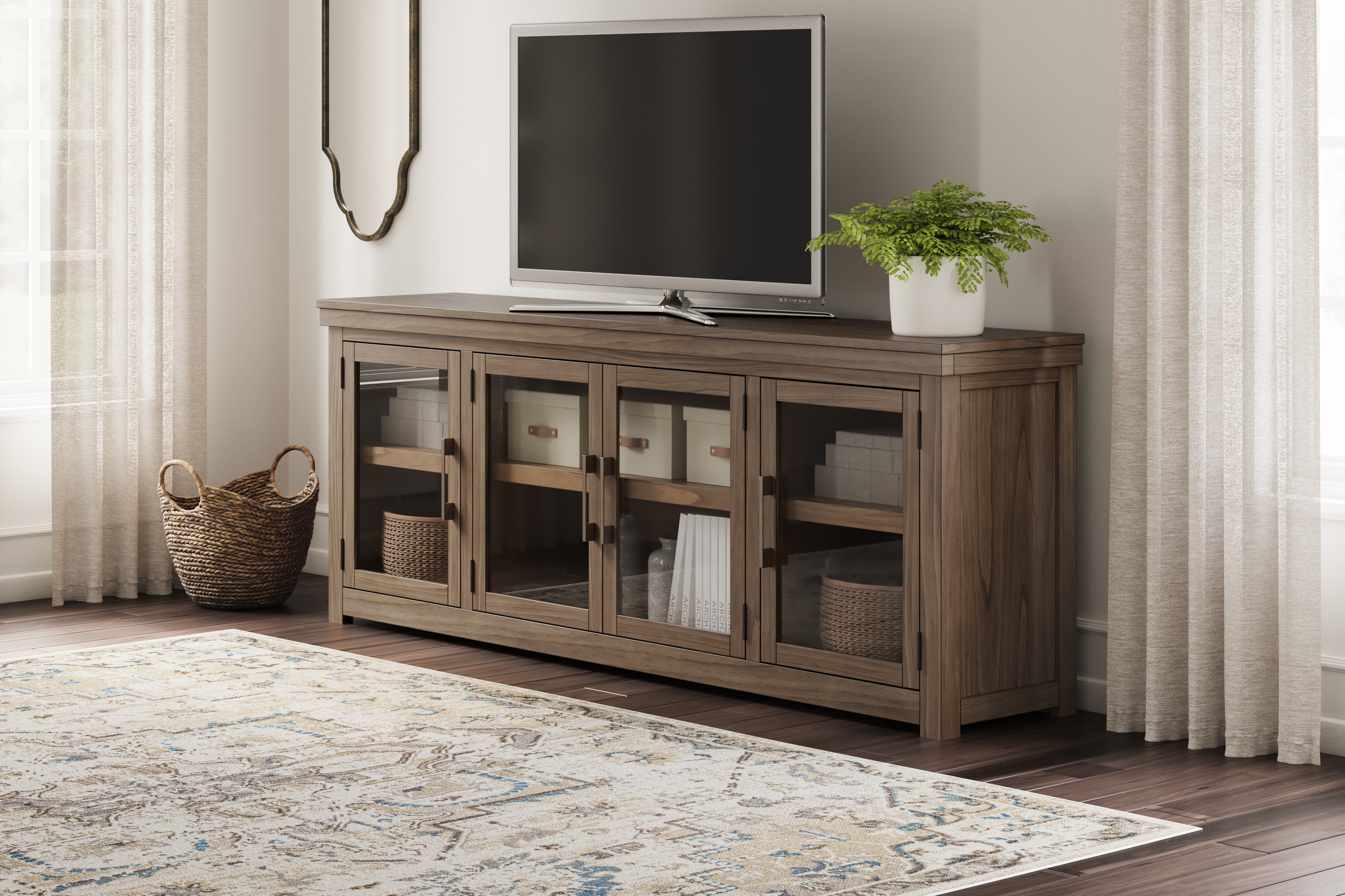 Signature Design by Ashley Boardernest TV Stand for TVs up to 88 ...