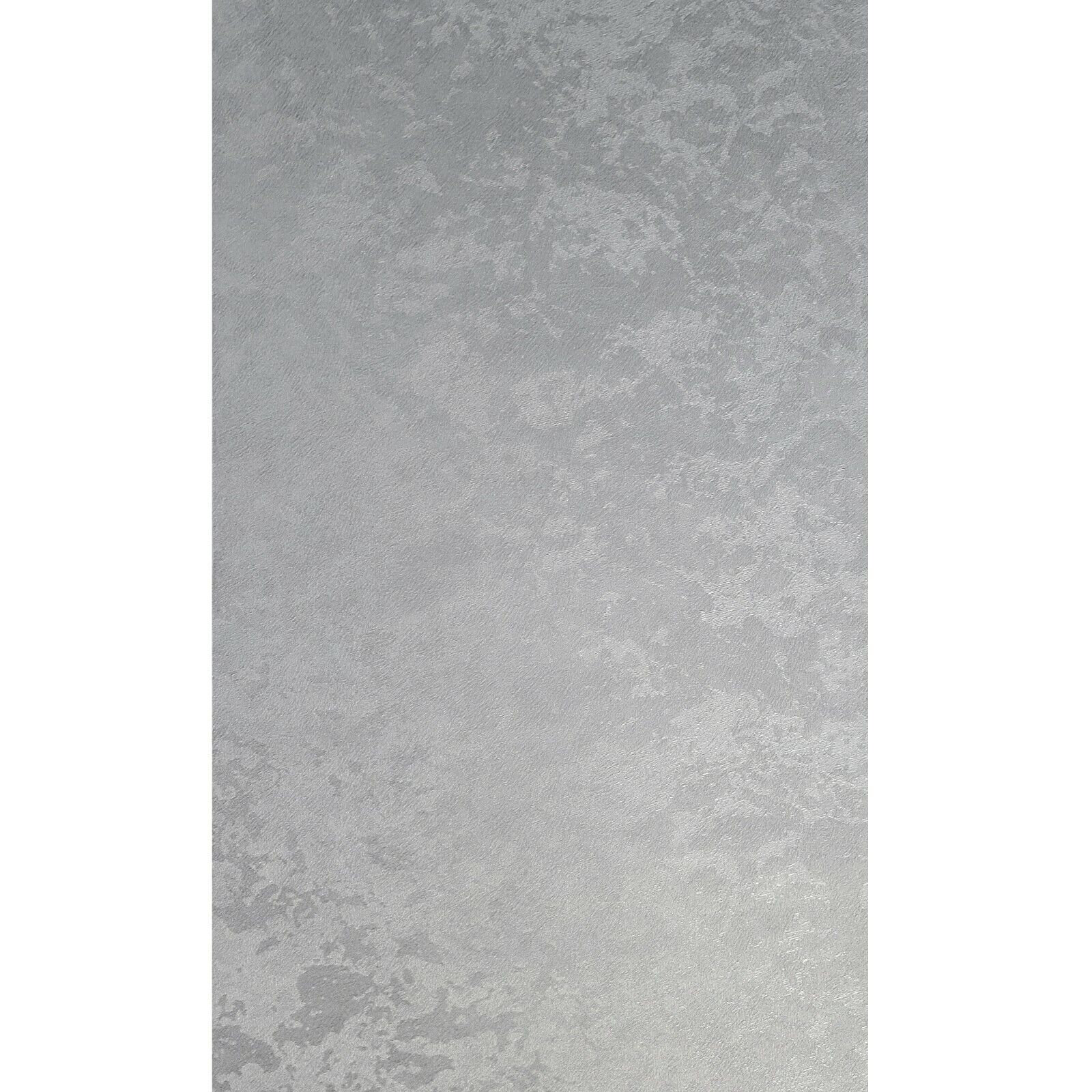 Ivy Bronx Plain Wallpaper Textured Grey Sliver Metallic Modern Faux Fur ...
