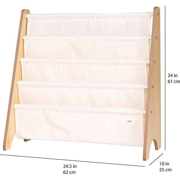 3 Sprouts URKS 3 Sprouts - Book Shelf - Kids Book Rack Organizer - Baby ...