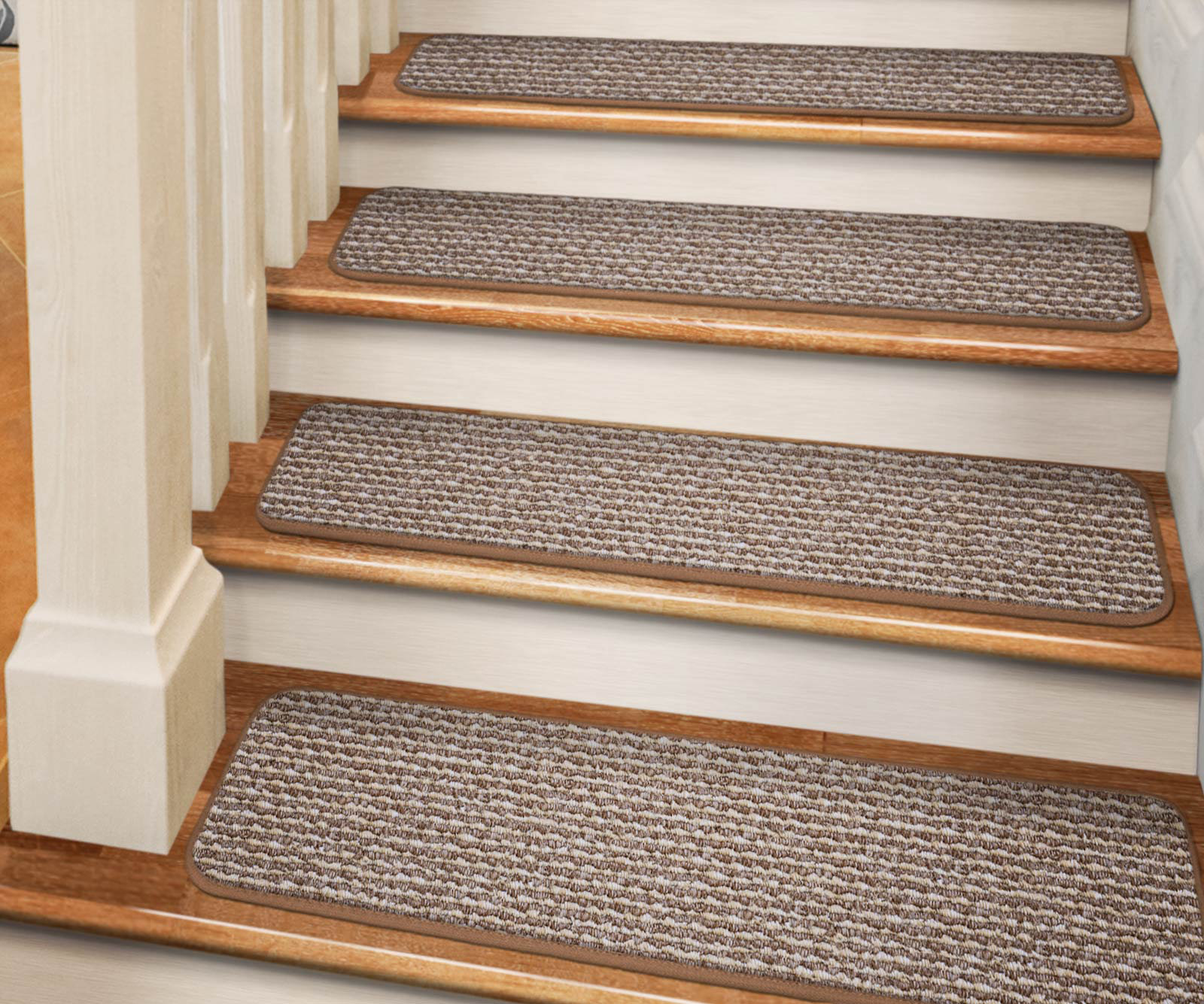 Gracie Oaks Rosalinda Brown Stair Tread | Wayfair