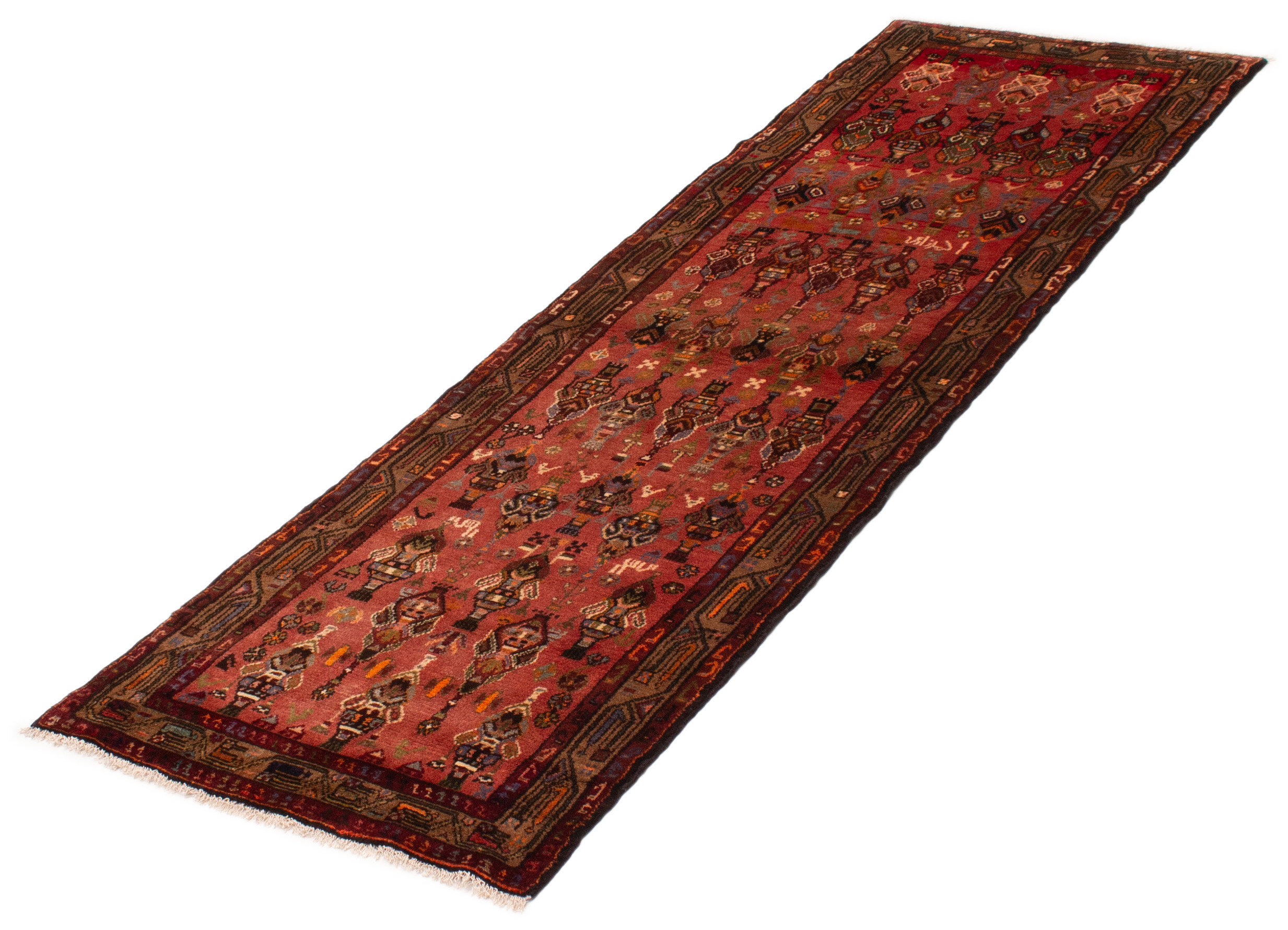 Isabelline Andelz Copper Rug 3'0" x 9'2" | Wayfair