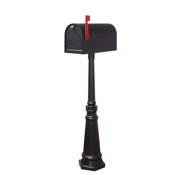 Special Lite Products Titan Aluminum Post Mounted Mailbox | Wayfair