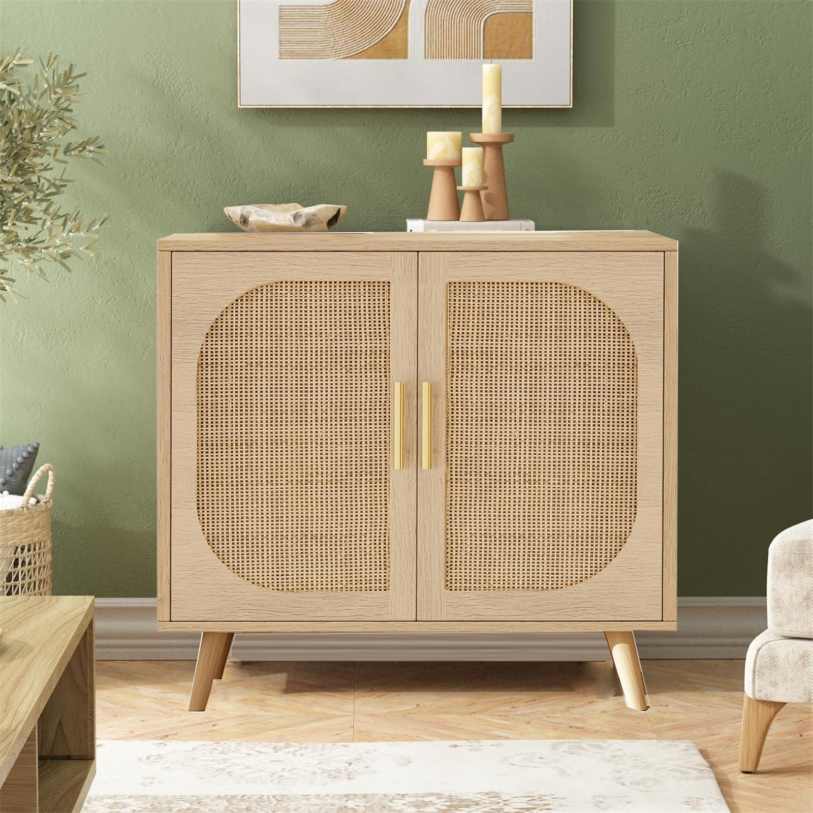 Bay Isle Home™ Storage Cabinet For Living Room - Wayfair Canada