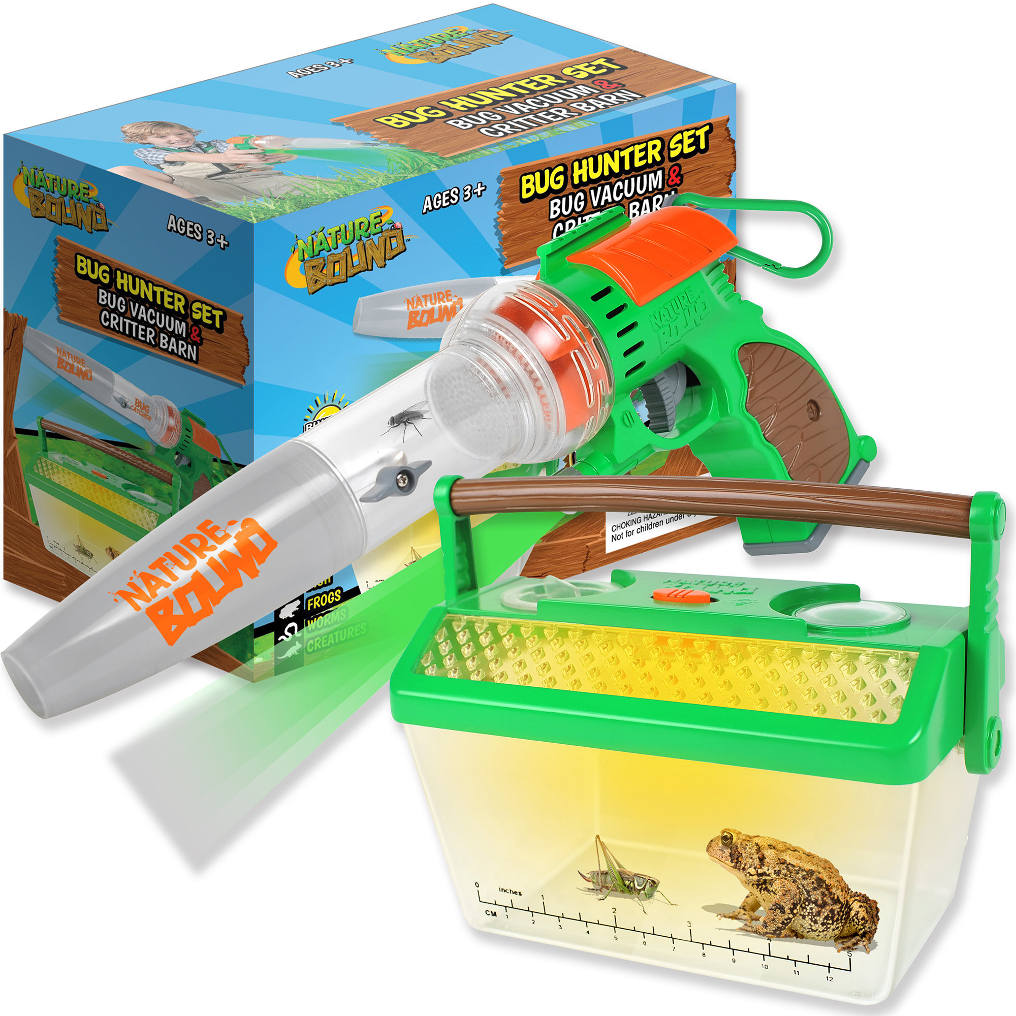 Thin Air Brands Nature Bound: Bug Hunter Bundle Set - Insect Vacuum ...