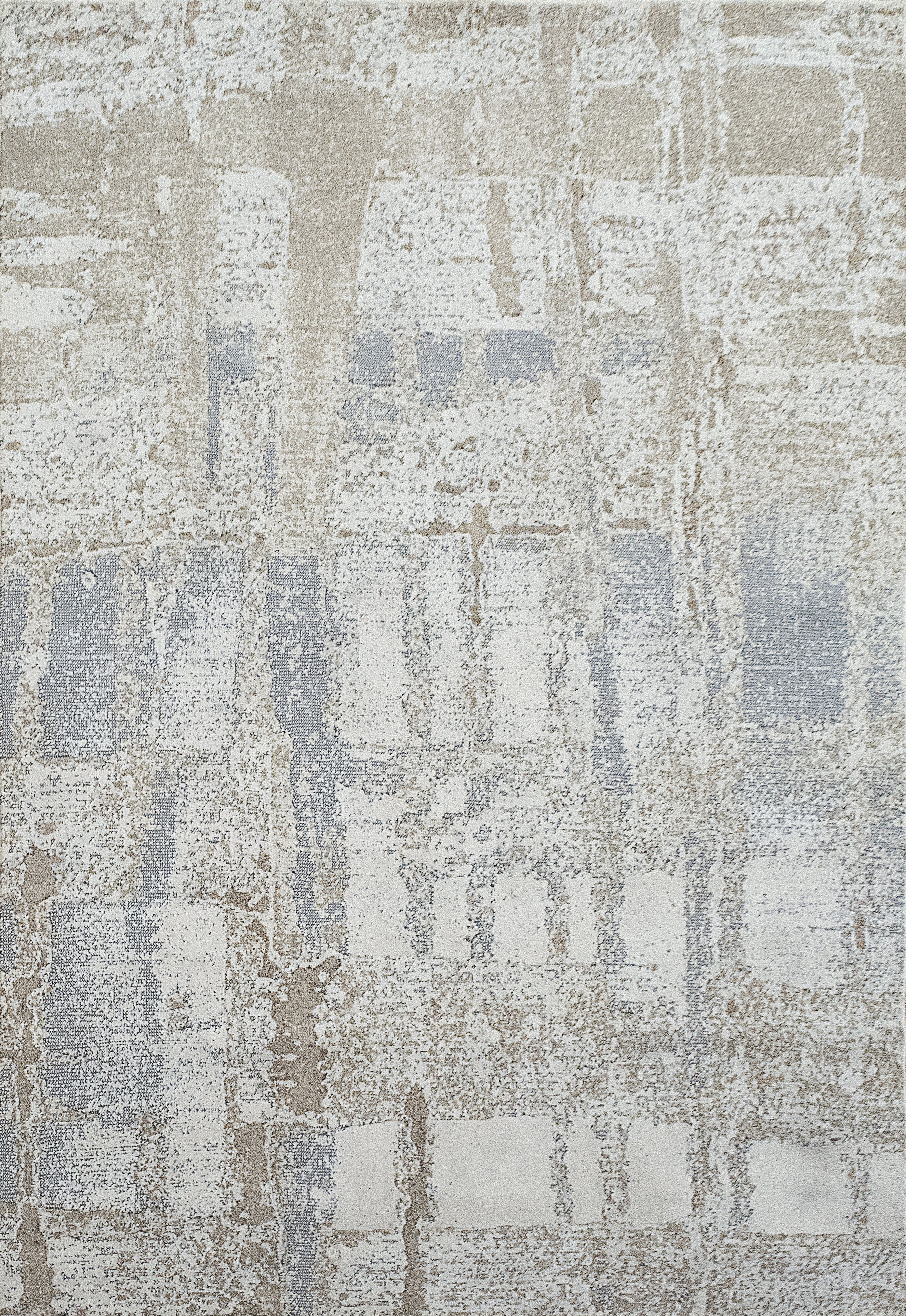 17 Stories Candace Abstract Power Loom Ivory Area Rug & Reviews | Wayfair