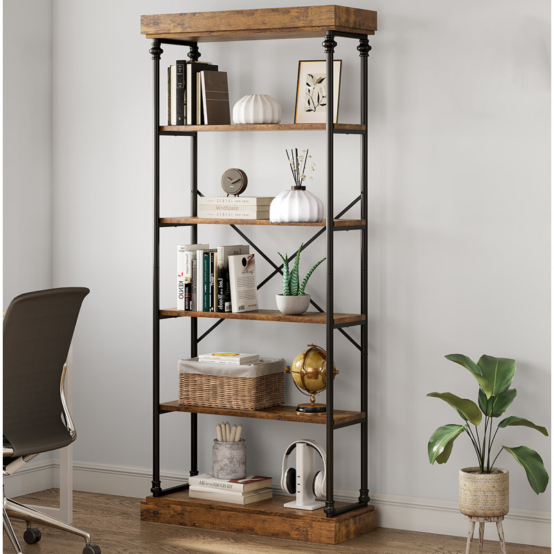 Williston Forge Johntrell Etagere Bookcase | Wayfair