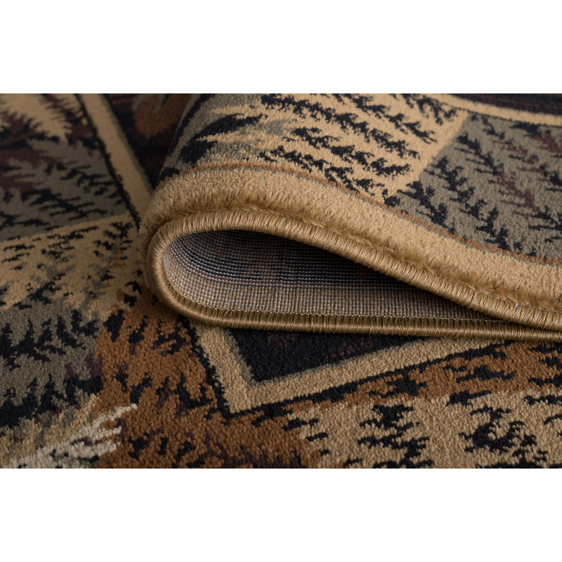 Threadbind Southwestern Beige/Brown Area Rug & Reviews | Wayfair