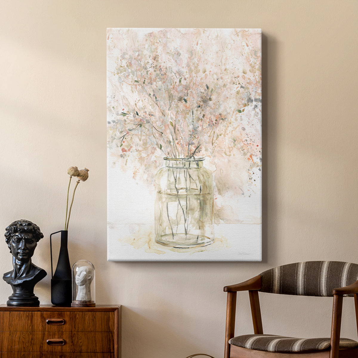 Dakota Fields Delicate Arrangement II -Custom Wrapped Gallery Cavas ...
