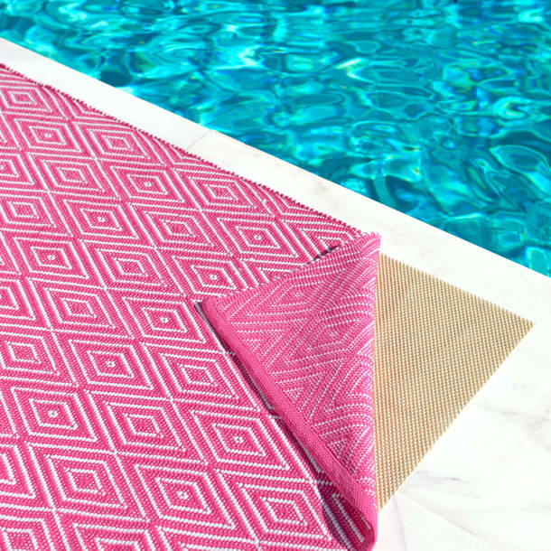 Plow & Hearth Hydrangeas Hand-Hooked Blue Area Rug & Reviews | Perigold