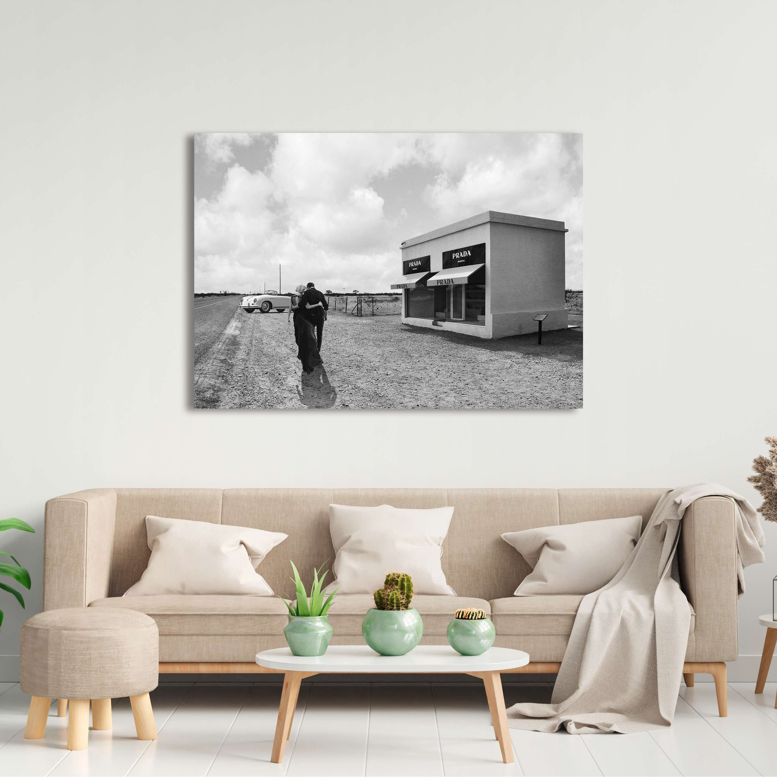 Brayden Studio Wrapped Canvas Print, Julian Lauren: Marfa Lovers | Wayfair.co.uk