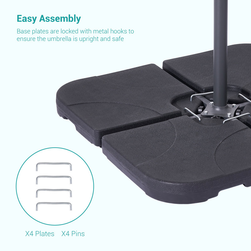 Arlmont & Co. Susyn Fillable Umbrella Base & Reviews | Wayfair