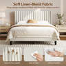 Latitude Run® Aarti Upholstered Bed Frame with Wing Side & Reviews ...