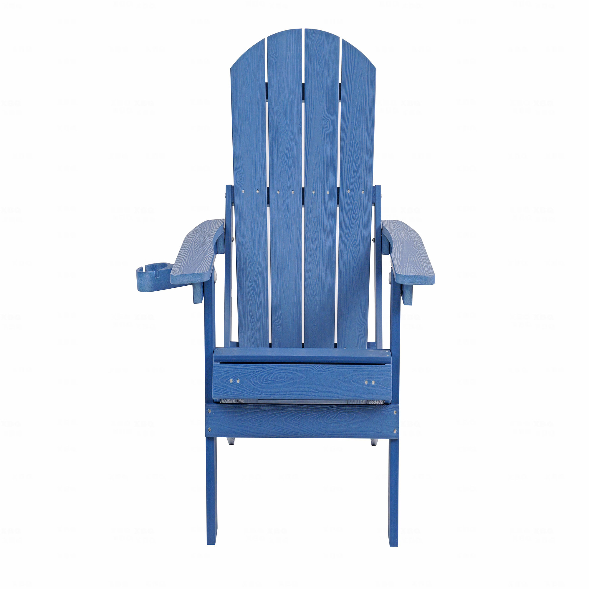 George Oliver Outdoor Patio Lounge Chair, Dark Blue Color, Made Of ...