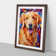 Marlow Home Co. Golden Retriever Cubism - Single Picture Frame Print on ...