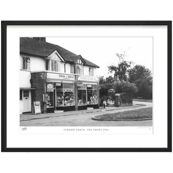The Francis Frith Collection Strood Green, The Shops 1963 by Francis ...