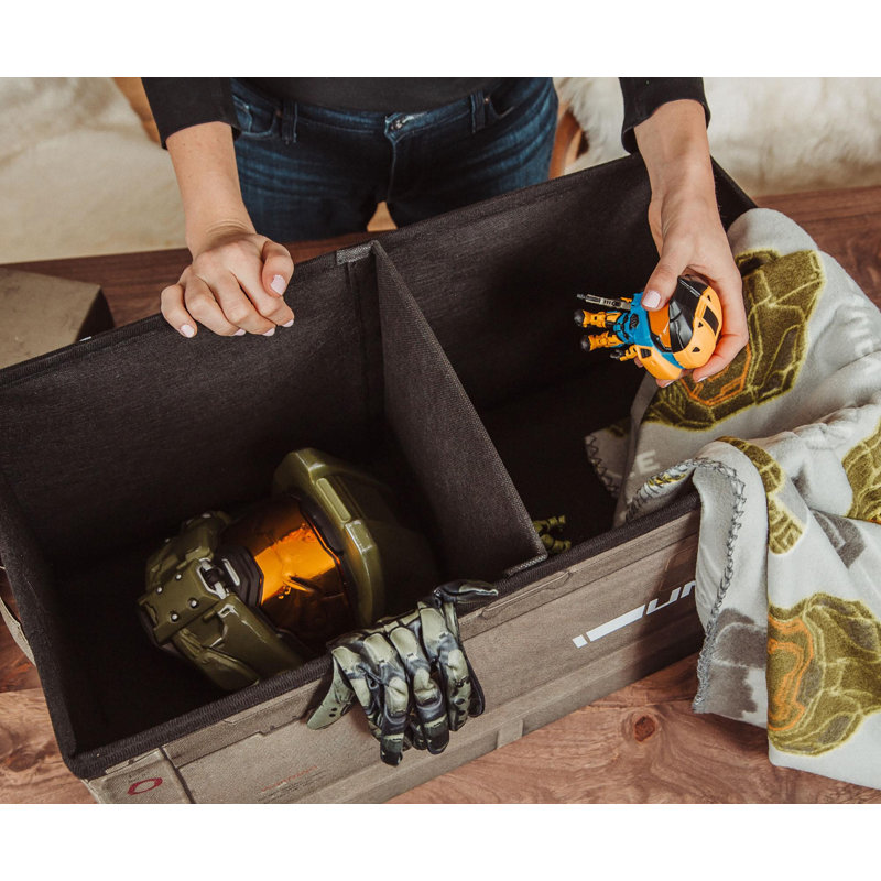 Ukonic Halo Ammo Crate Storage Bin Chest Organizer Fabric Box | Wayfair