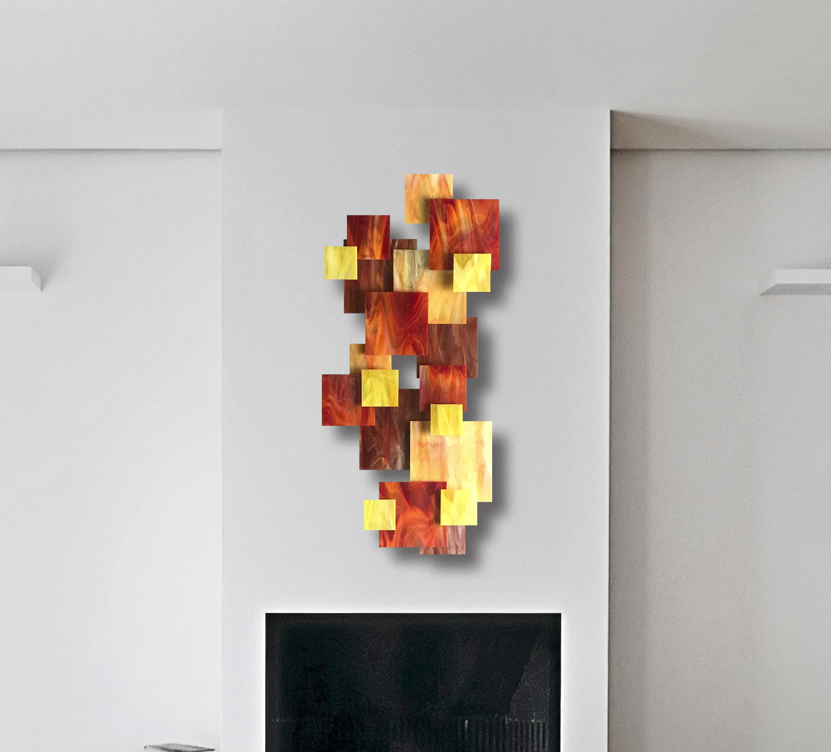 Karo Studio Sunset (Tts) Glass and Metal Wall Décor | Wayfair