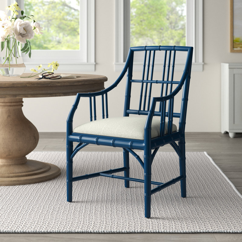 Birch Lane™ Theo Slat Back Arm Chair | Wayfair