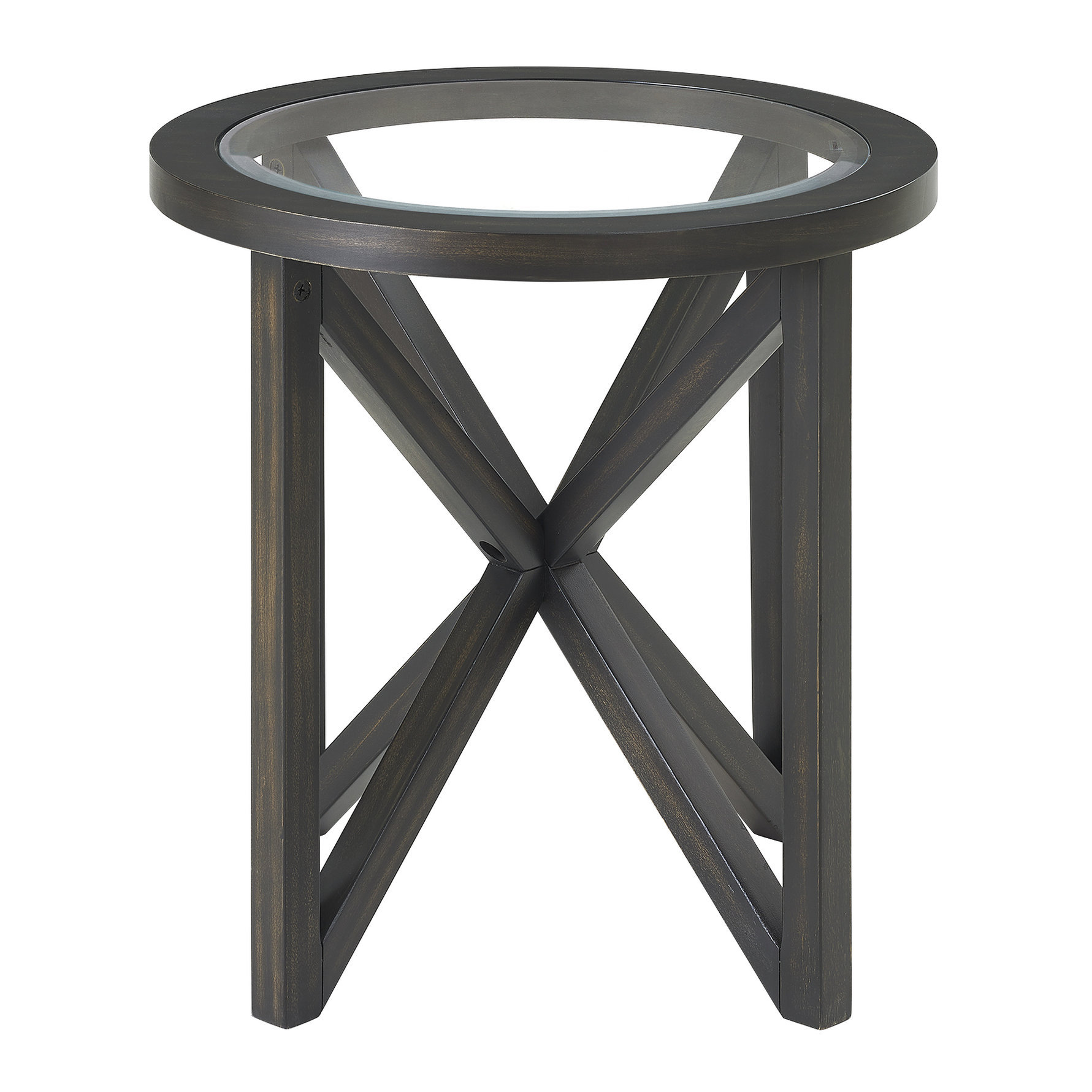 Wrought Studio™ Modern Living Room Study Coffee Table With Tempered ...